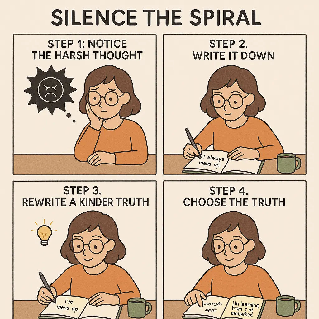 Attention Support: Silence Your Inner Critic with Journaling – Brainzyme