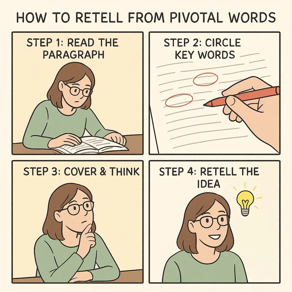 Reading Comprehension: Circle Key Words to Retain More – Brainzyme