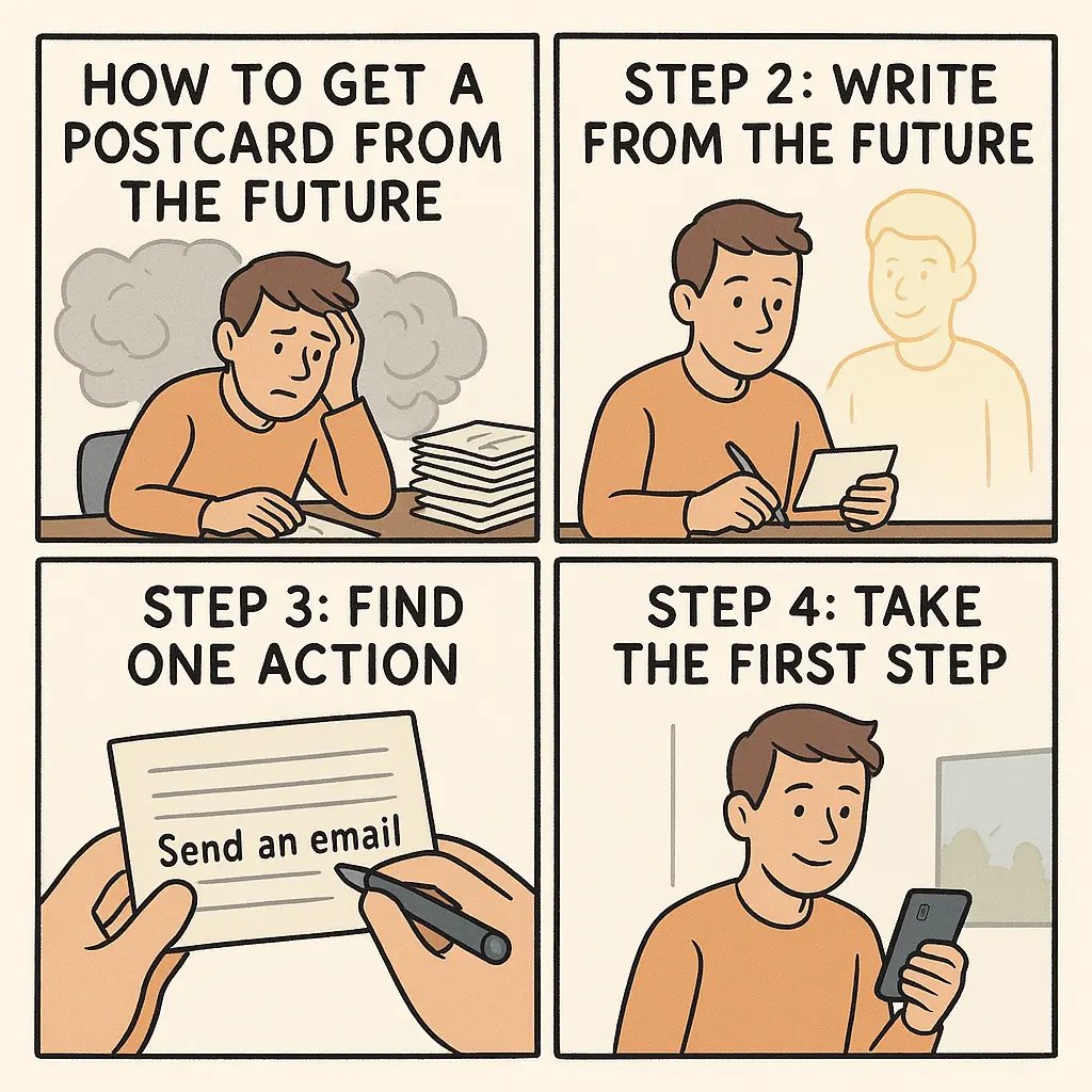 Break Down Big Tasks: Postcard From the Future Technique – Brainzyme