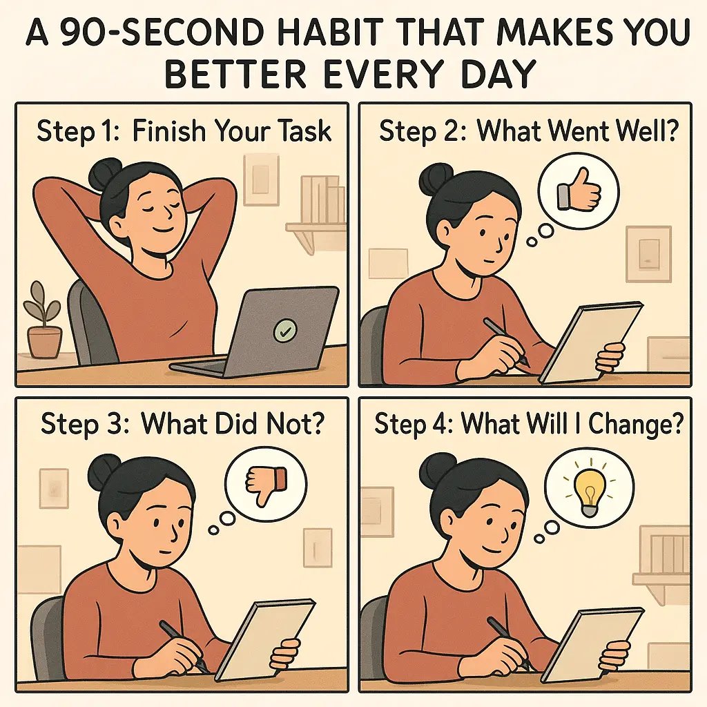 90-Second Habit for Continuous Improvement | Brainzyme