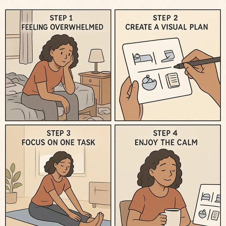 Visual Morning Routines for Neurodivergent Preschoolers – Brainzyme