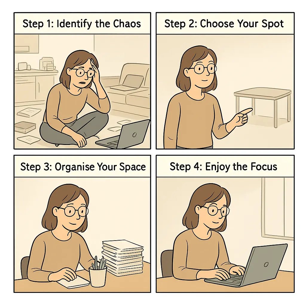 Single Work Area: Keep Everything Organised & In Place – Brainzyme