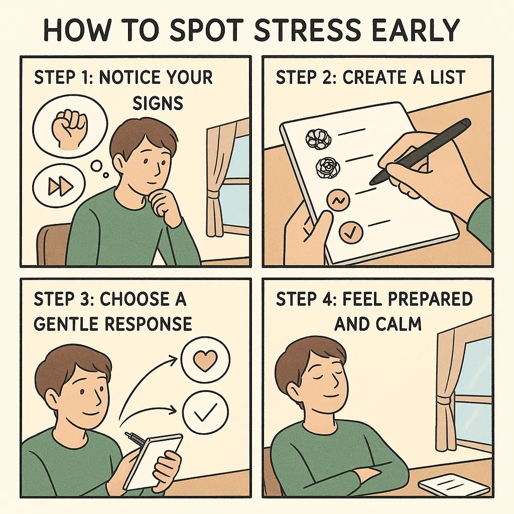 Stress Early-Warning List: 4 Steps to Better Focus | Brainzyme