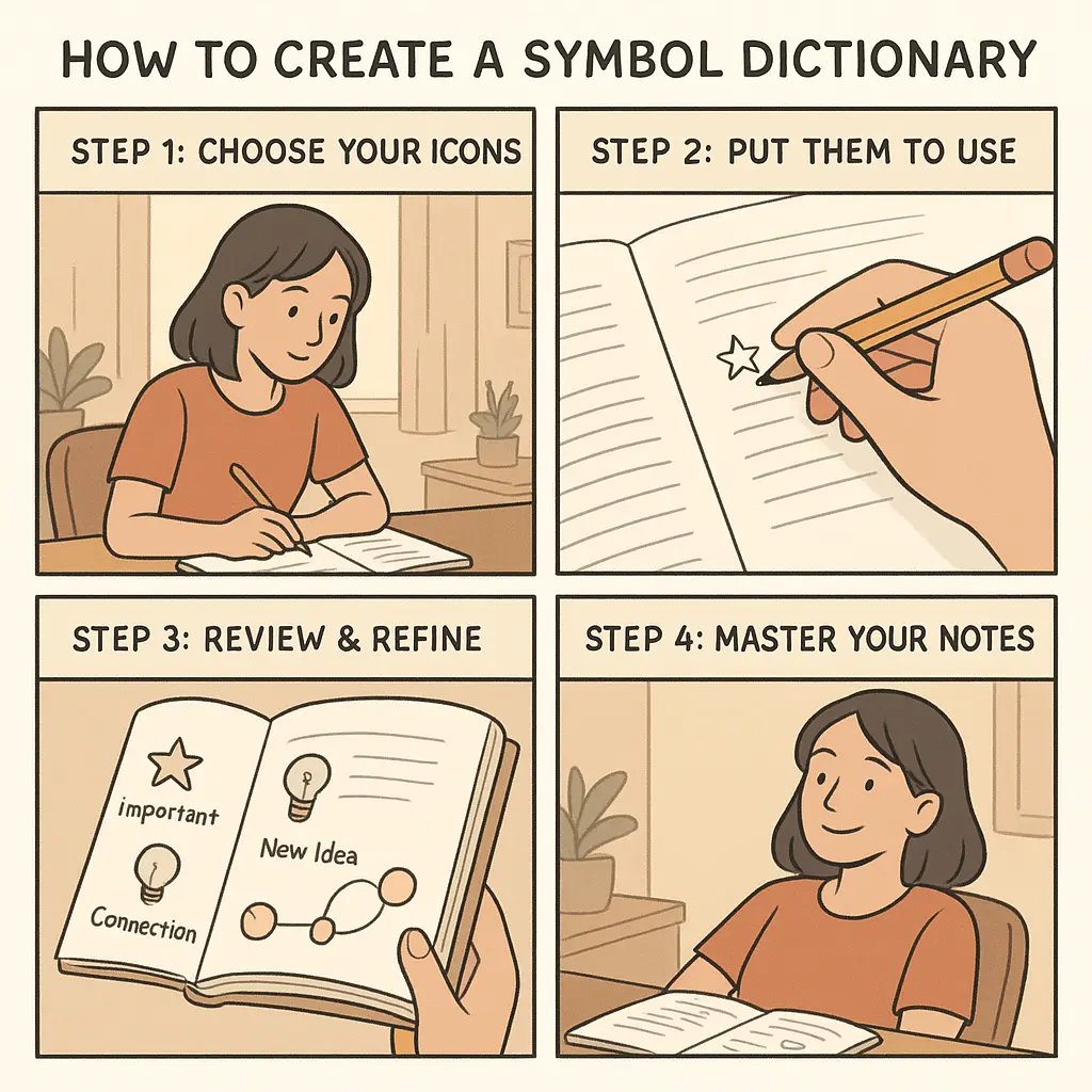 Symbol Dictionary for Note-Taking: A Student's Guide – Brainzyme