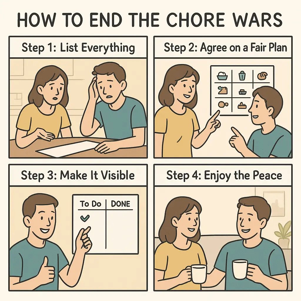 Fair Chore Plan: End Household Arguments With Visual Tools – Brainzyme