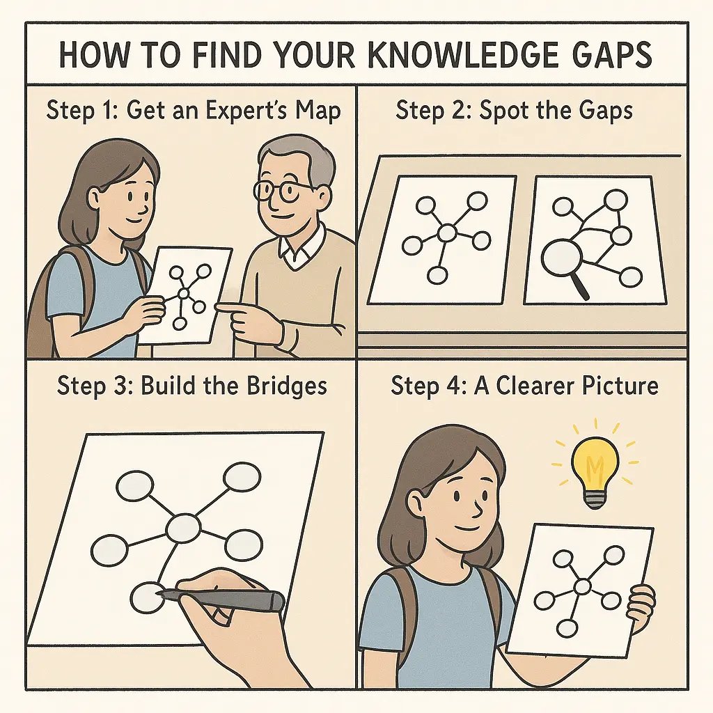 Find Knowledge Gaps Using Expert Concept Maps | Study Tips – Brainzyme