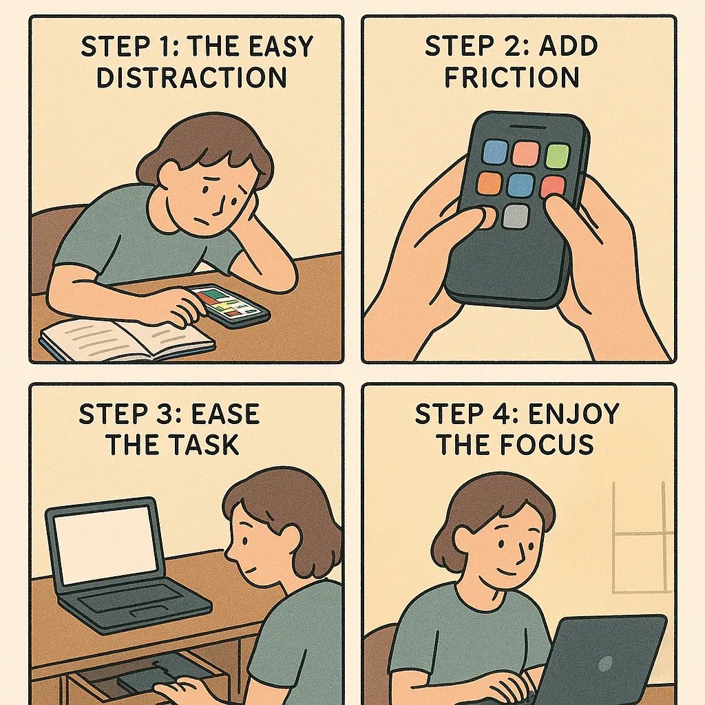 Focus Better: Build Friction Fences to Beat Distractions – Brainzyme