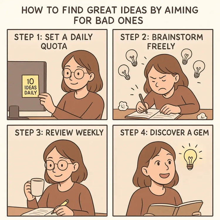 Generate Brilliant Ideas: Daily Quota System That Works – Brainzyme