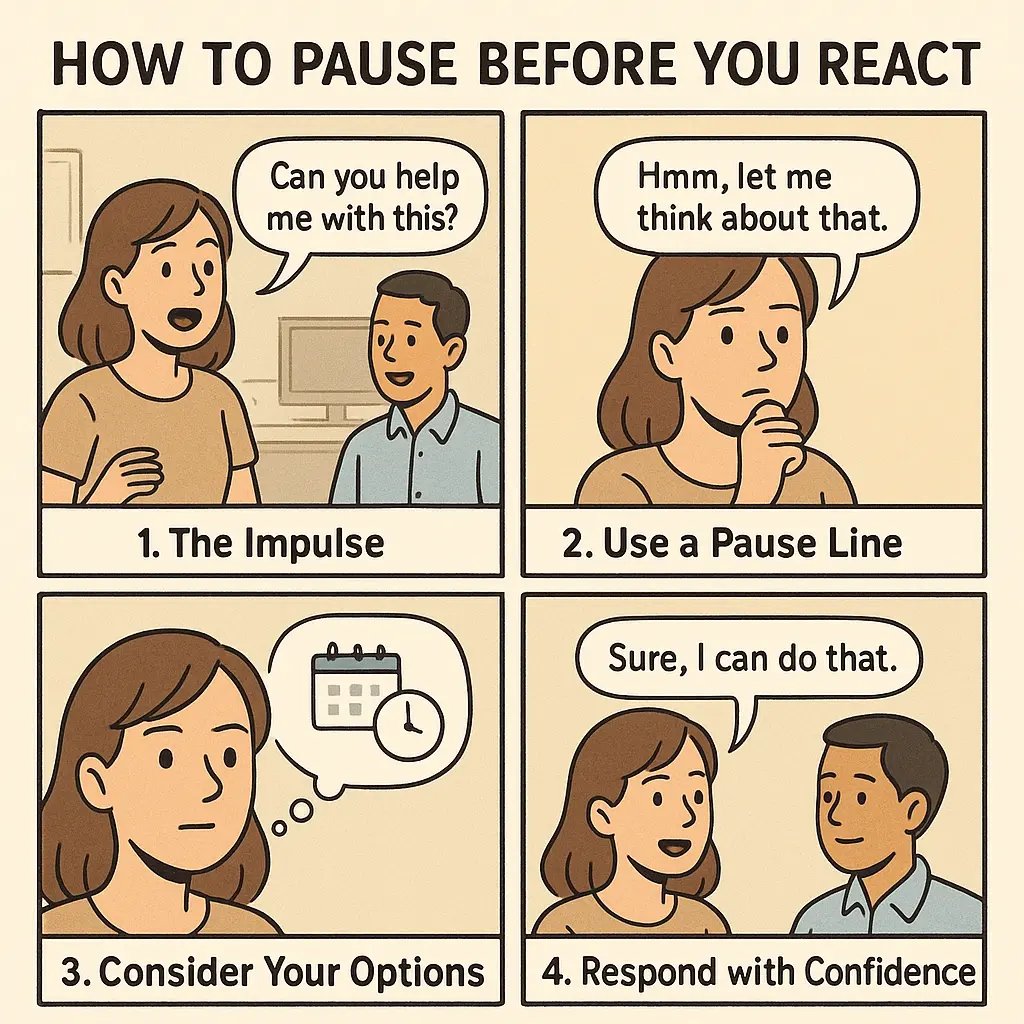How to Pause Before You React | Simple Communication Technique – Brainzyme