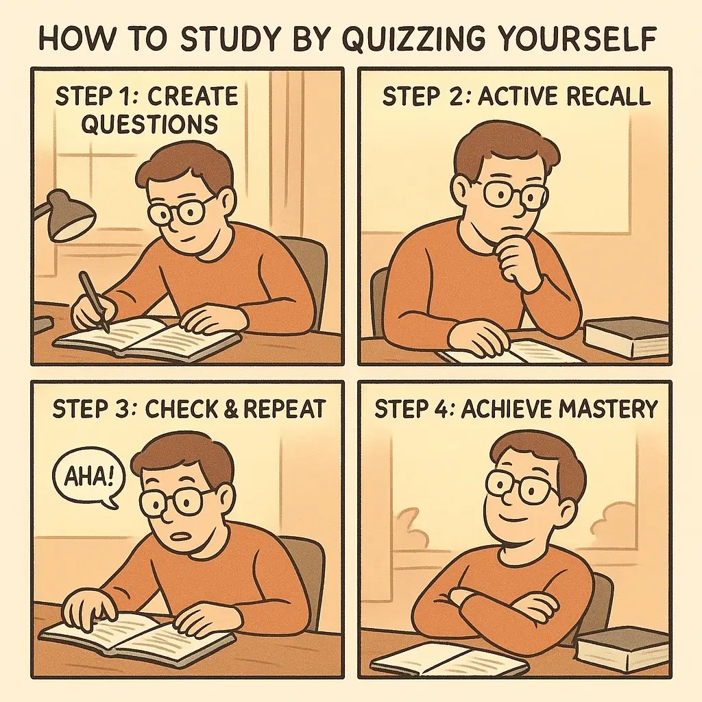 Active Recall Study Method: How to Quiz Yourself to Success – Brainzyme
