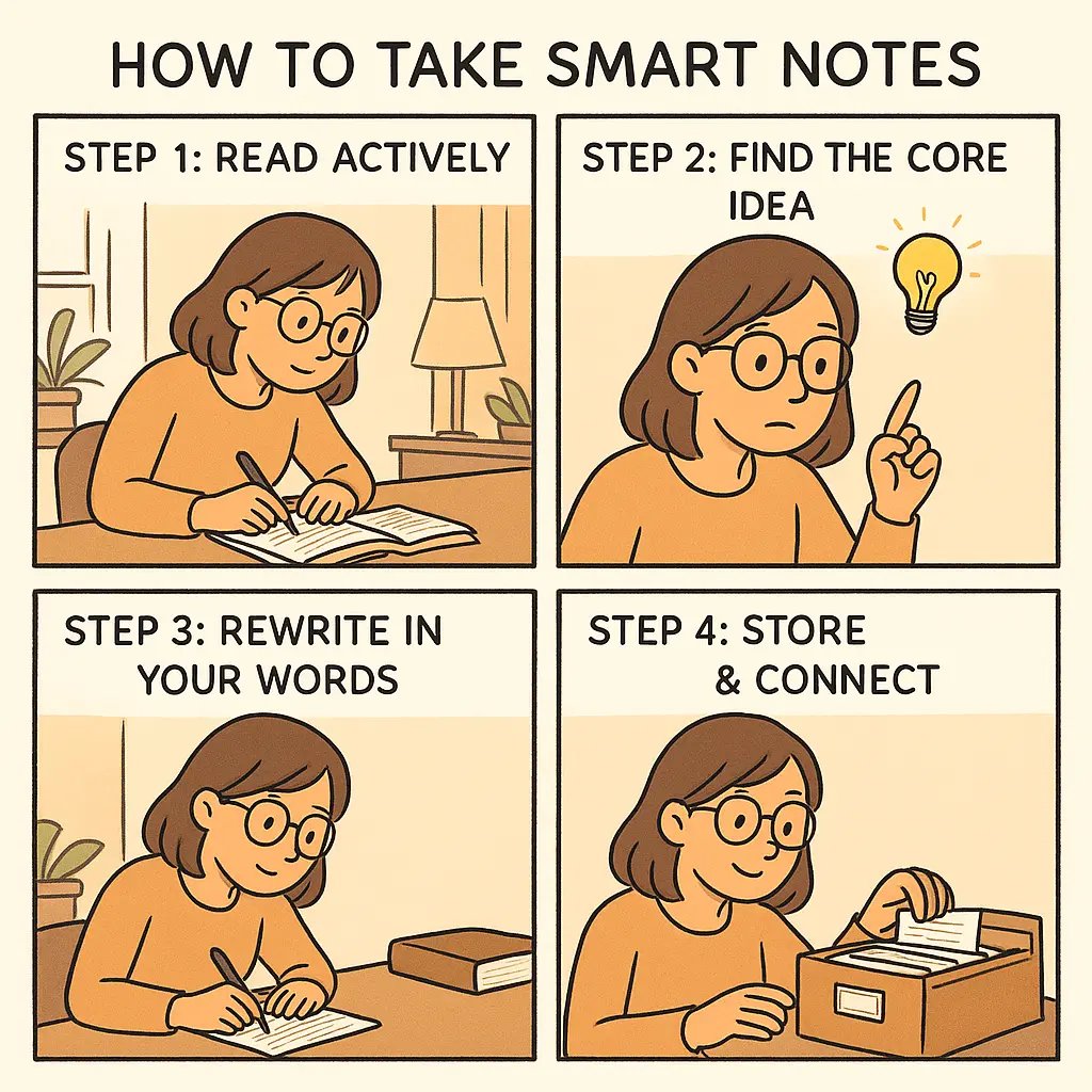 Smart Notes: How to Take Notes That Actually Stick – Brainzyme
