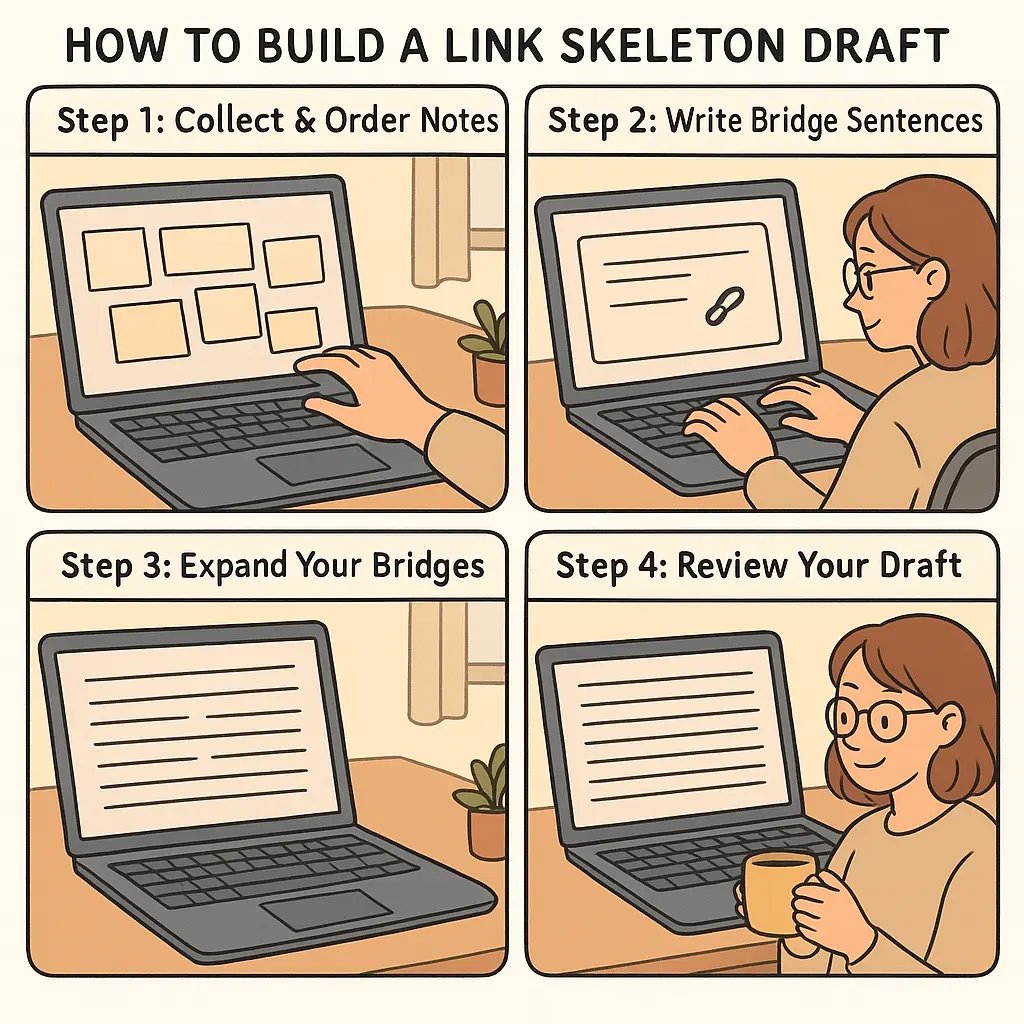 Bridge Sentences: Turn Notes into Drafts | Brainzyme