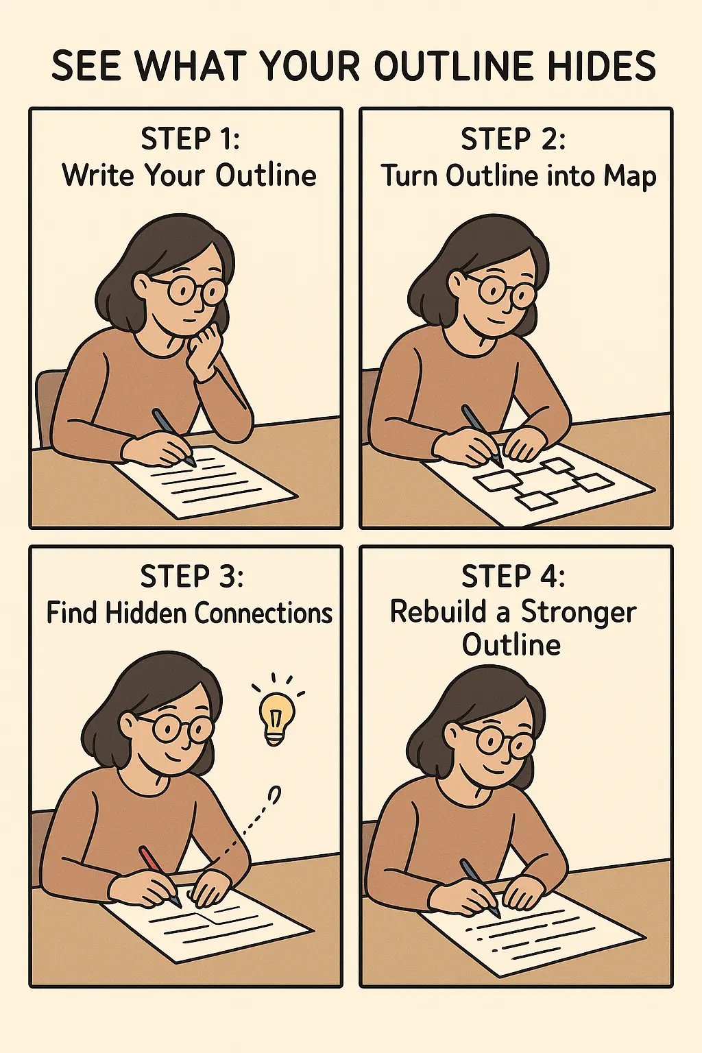 Concept Map to Outline: 4-Step Study Technique | Brainzyme