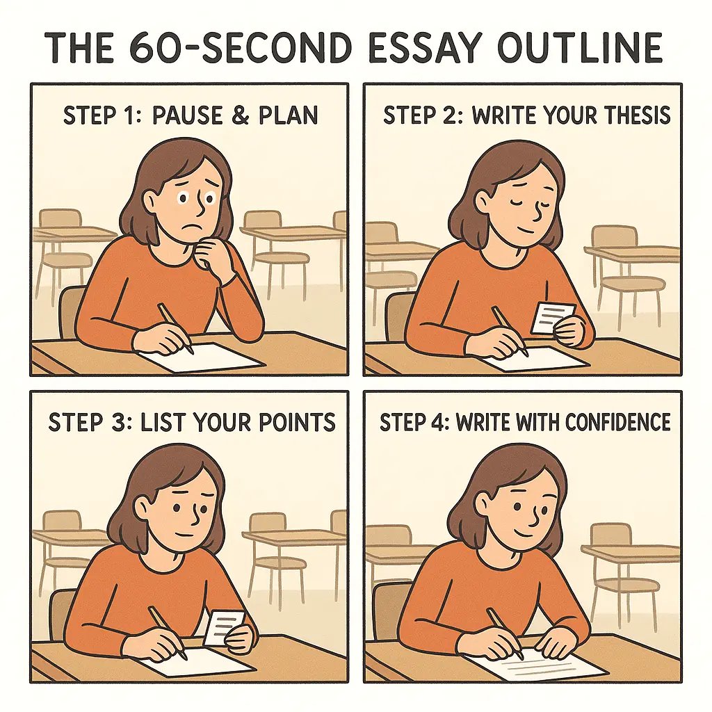 60-Second Essay Outline Method: Write Better Exam Answers – Brainzyme