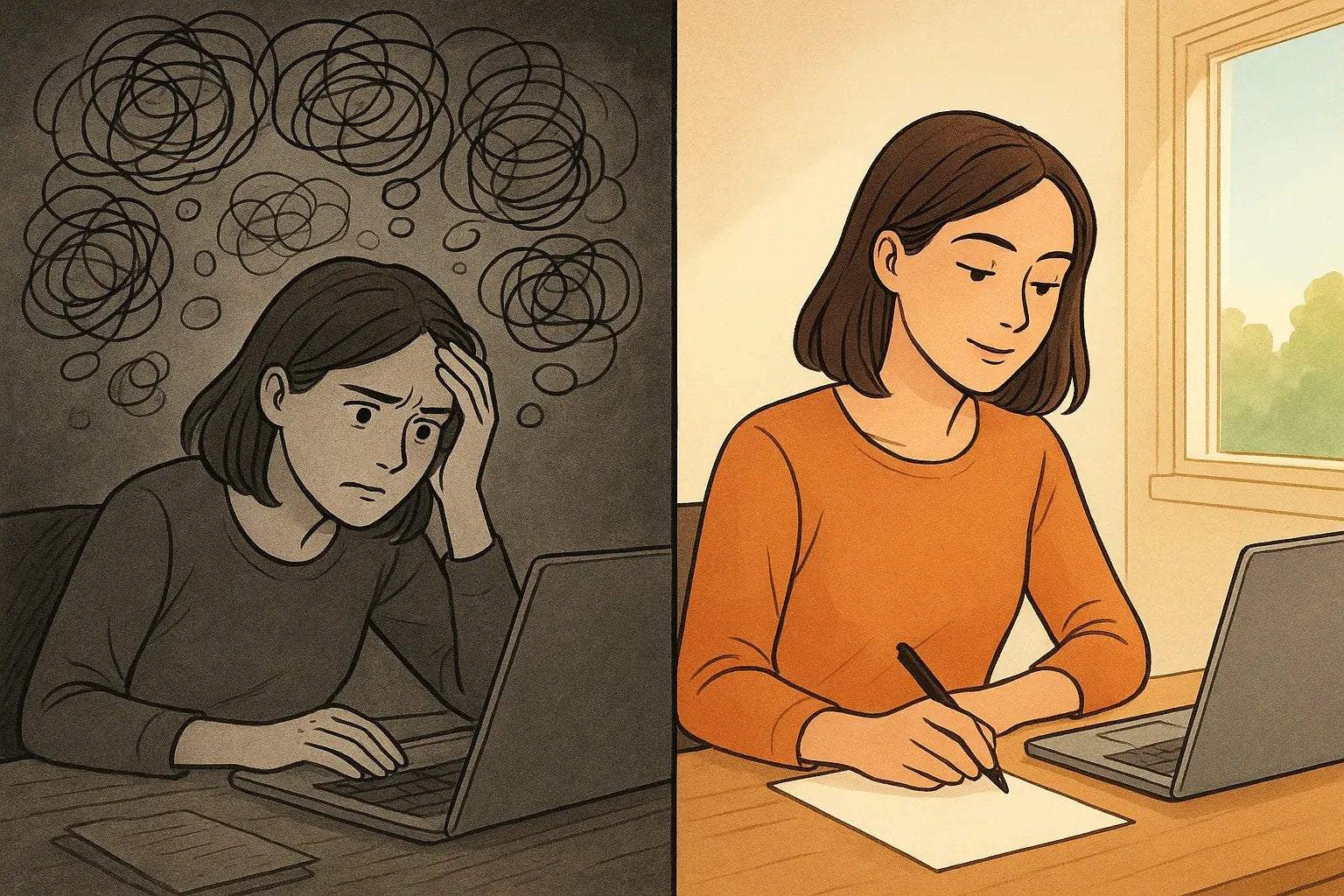 Thought Parking Lot: Simple Focus Tool | Brainzyme