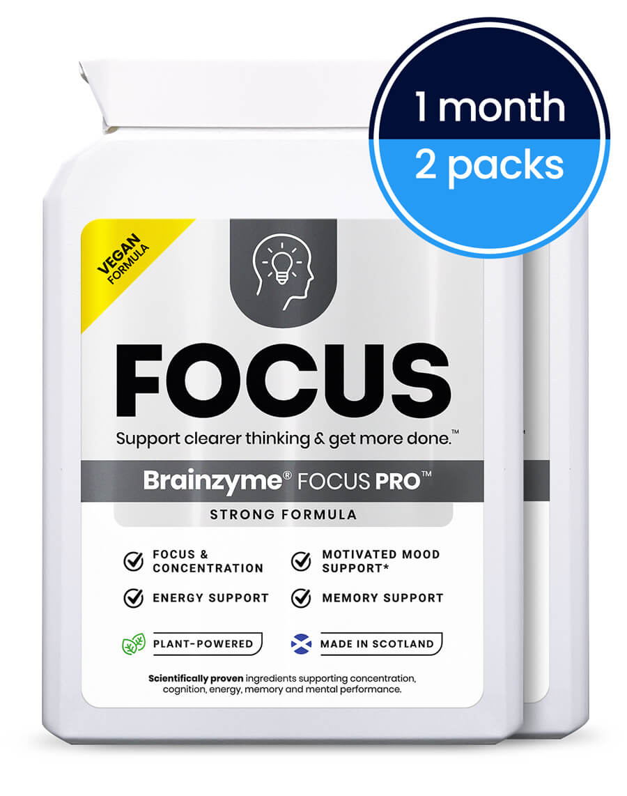 Focus & Concentration Supplements | Brainzyme® FOCUS PRO™